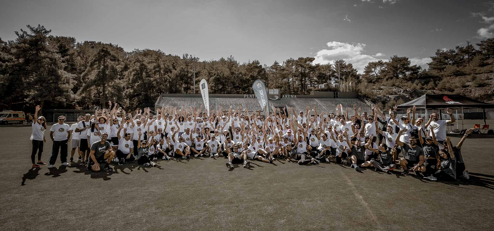 Wilhelmsen Ship Management Cyprus Team Building Event at Platres Arena.